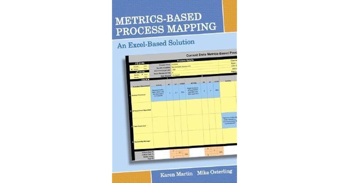 Metrics-Based Process Mapping: An Excel-Based Solution by Karen Martin