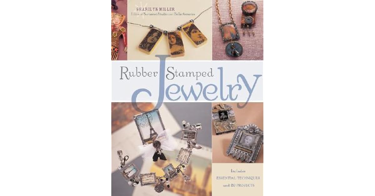 Rubber Stamped Jewelry by Sharilyn Miller