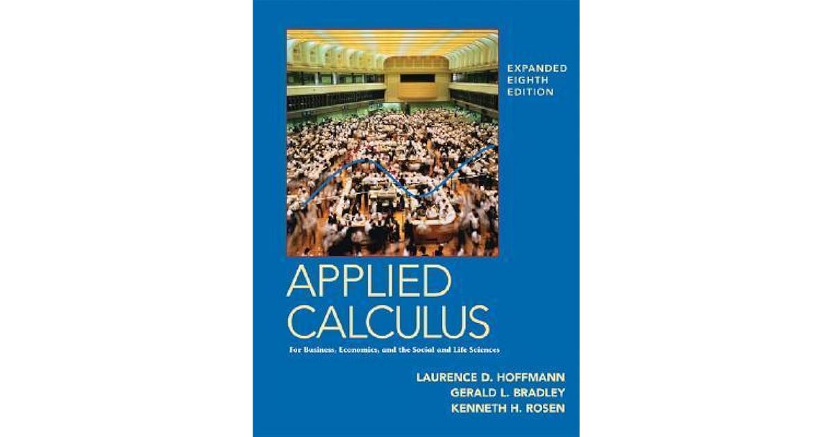 Applied Calculus for Business, Economics, and the Social and Life ...