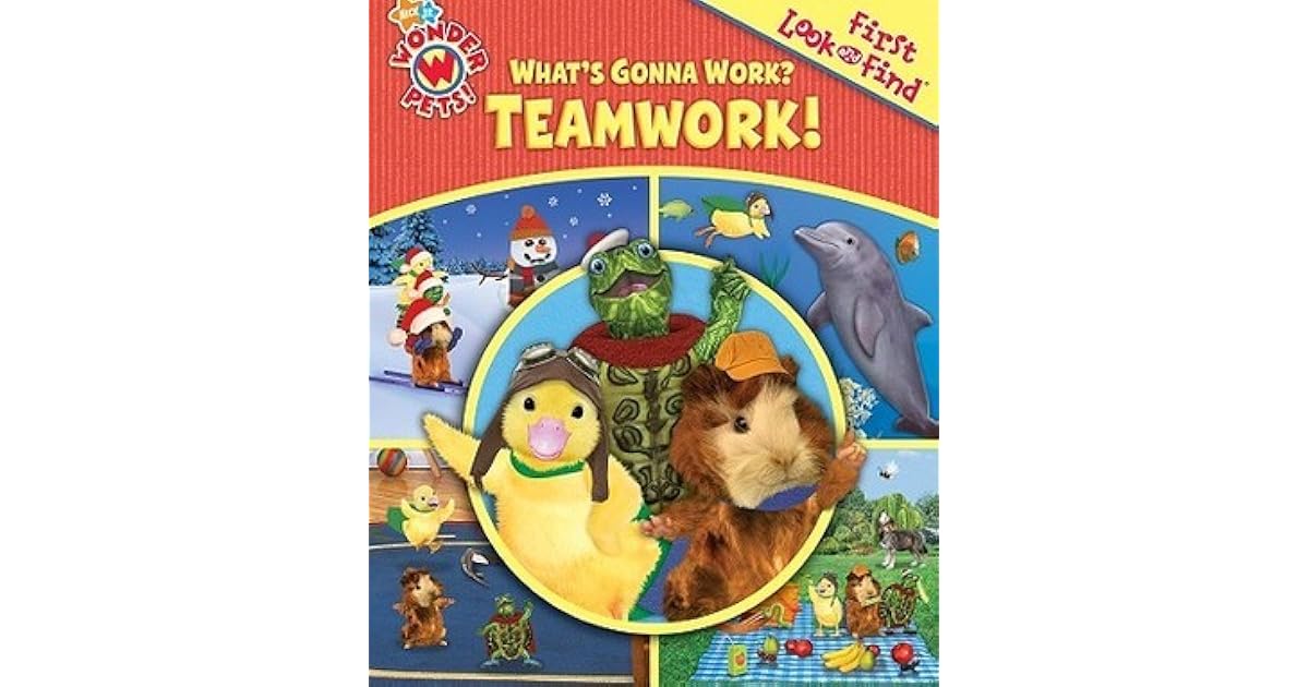 What's Gonna Work? Teamwork!: First Look and Find by Caleb Burroughs