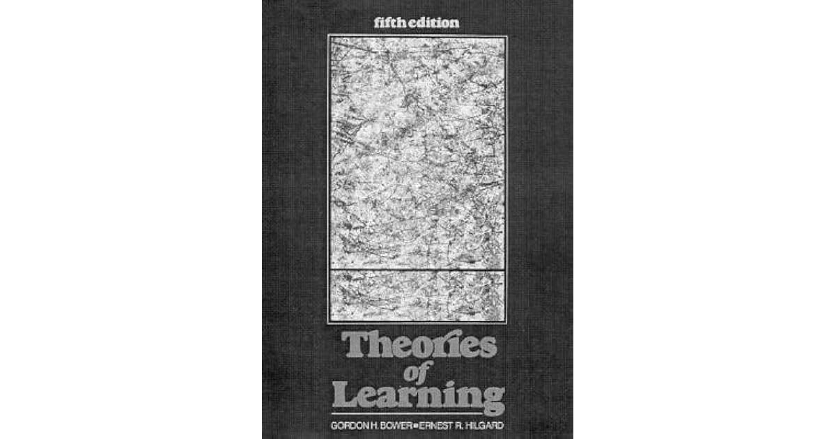 Theories of Learning by Gordon H. Bower