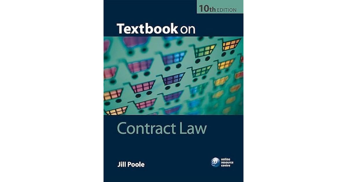Textbook on Contract Law by Jill Poole