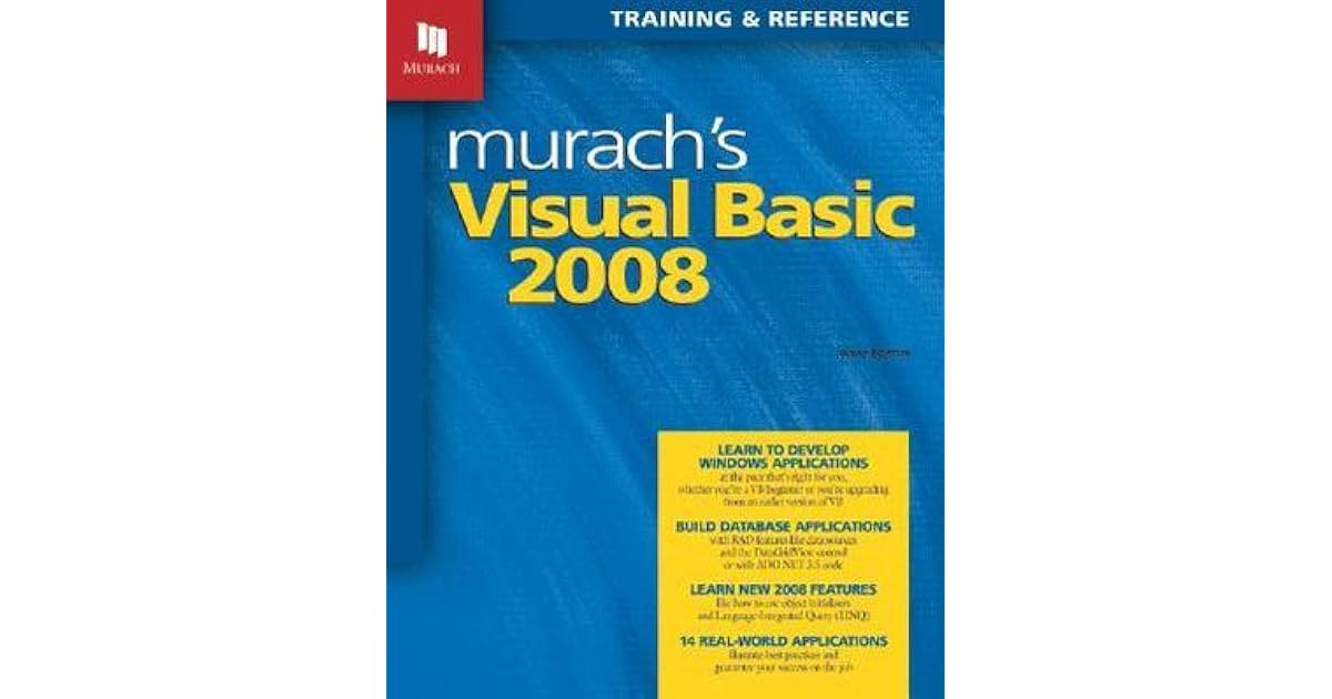 Murach's Visual Basic 2008 by Anne Boehm