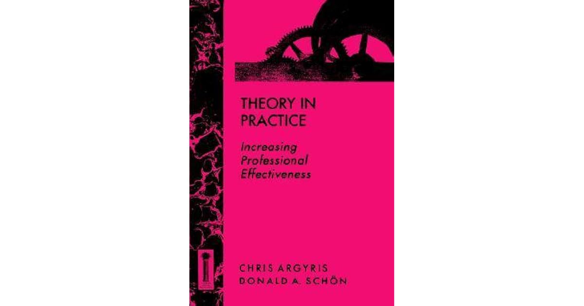 Theory in Practice: Increasing Professional Effectiveness by Chris Argyris