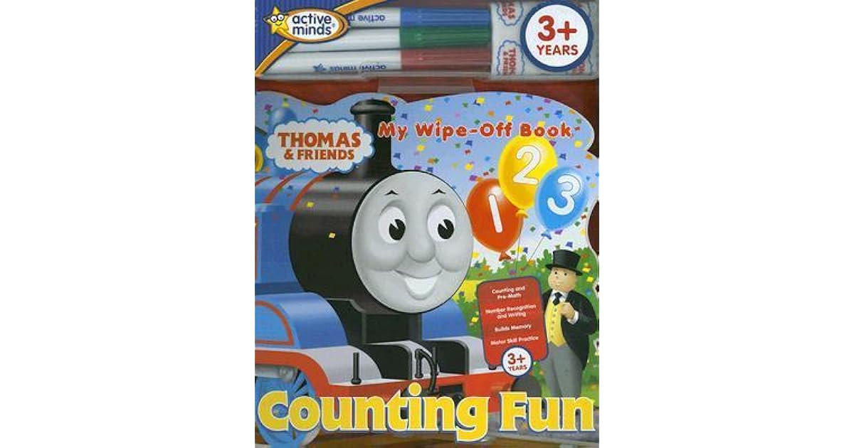 Thomas & Friends Counting Fun [With Cleaning Cloth and Wipe-Off Markers ...