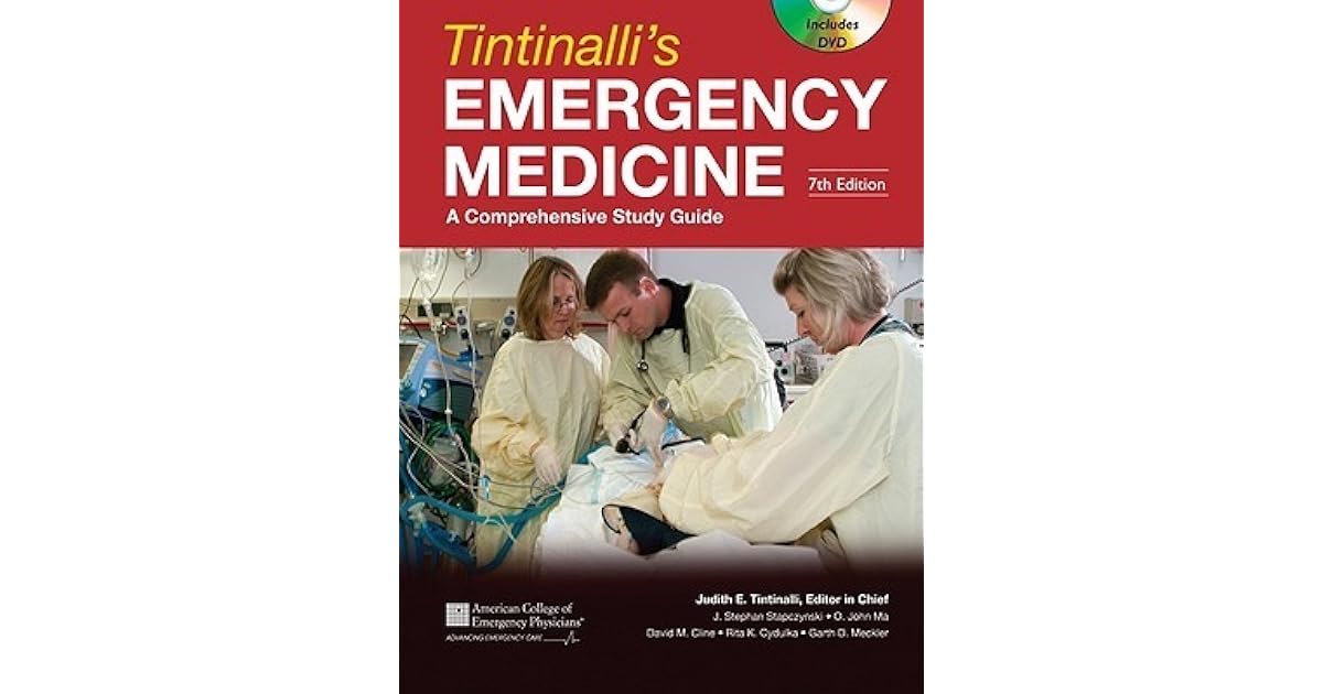 Tintinalli's Emergency Medicine: A Comprehensive Study Guide by Judith ...
