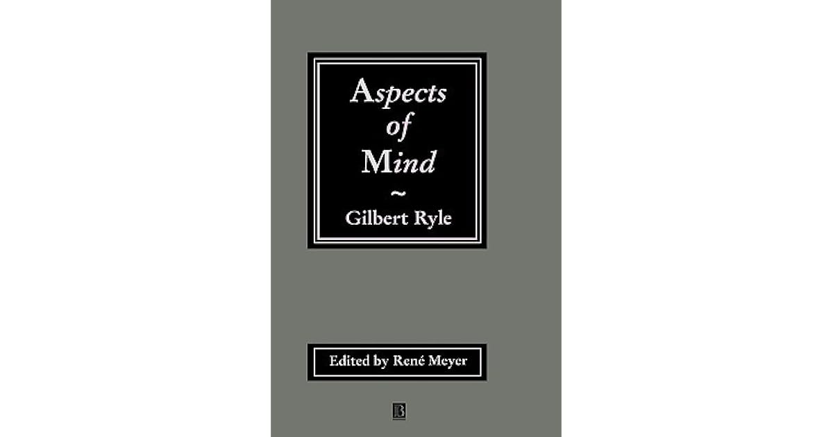 Aspects of Mind by Gilbert Ryle