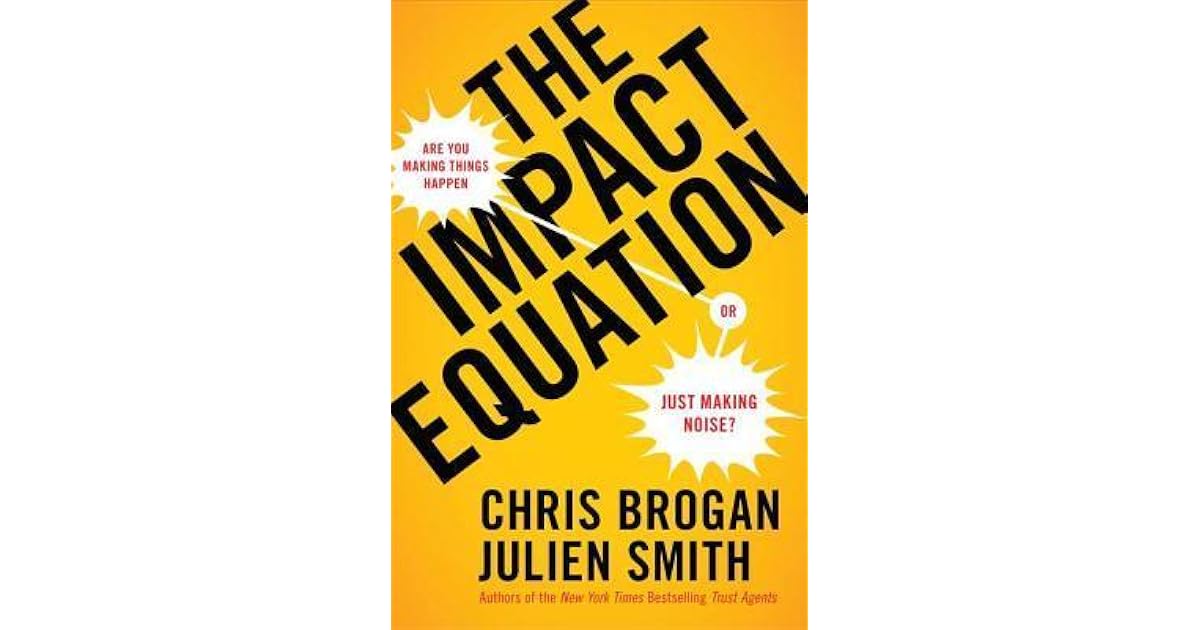 The Impact Equation: Are You Making Things Happen or Just Making Noise ...