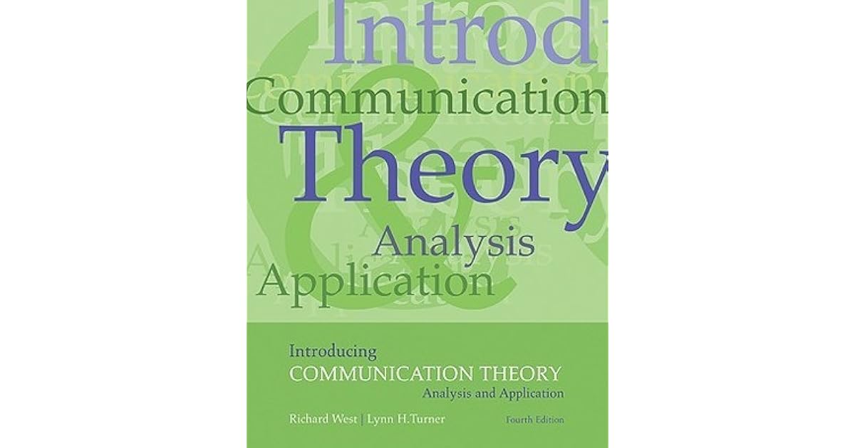 Introducing Communication Theory Analysis And Application Introducing