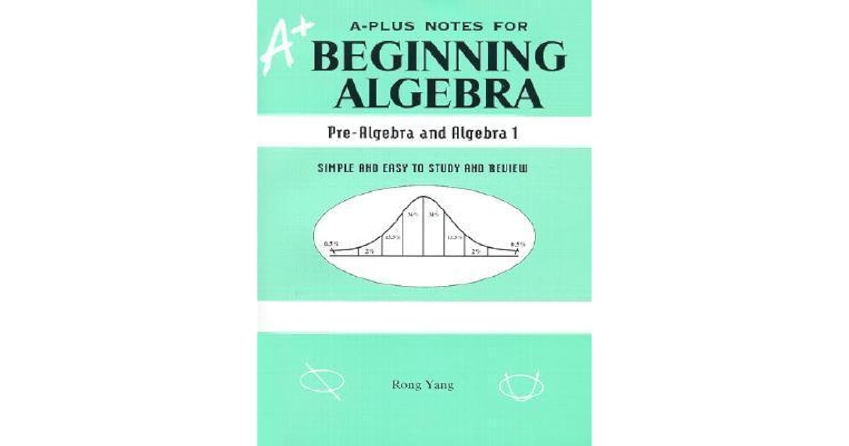 A-Plus Notes for Beginning Algebra: Pre-Algebra and Algebra I: Simple ...