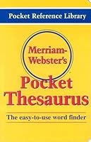The Merriam-Webster Thesaurus by Merriam-Webster