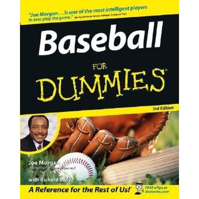 Baseball For Dummies by Joe Morgan — Reviews, Discussion, Bookclubs, Lists
