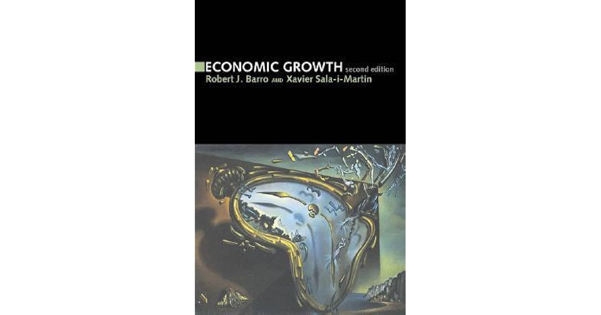 Economic Growth by Robert J. Barro