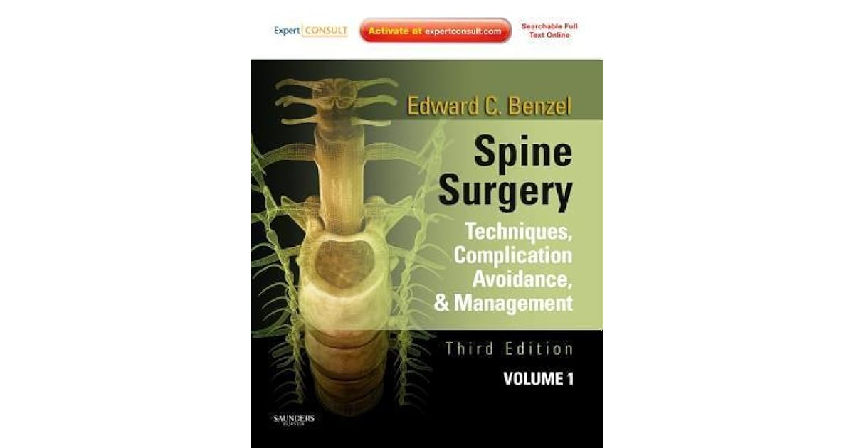 Spine Surgery, 2-Volume Set: Techniques, Complication Avoidance and ...