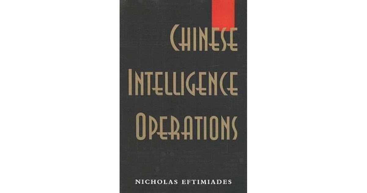 Chinese Intelligence Operations: Espionage Damage Assessment Branch, Us ...