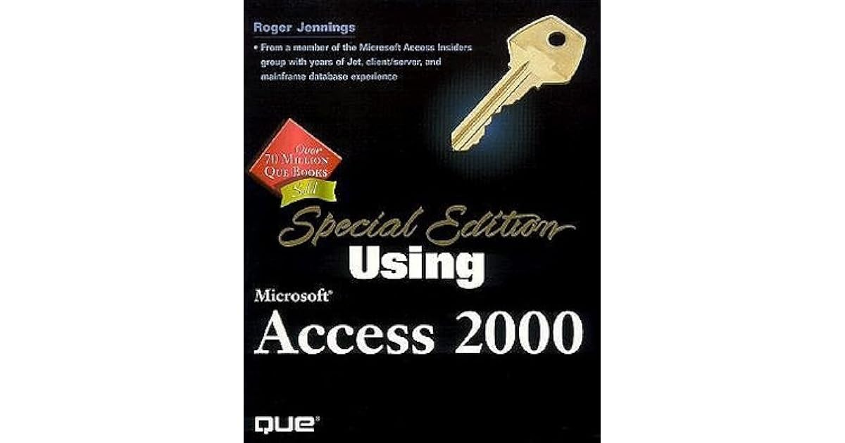 Using Microsoft Access 2000 by Roger Jennings