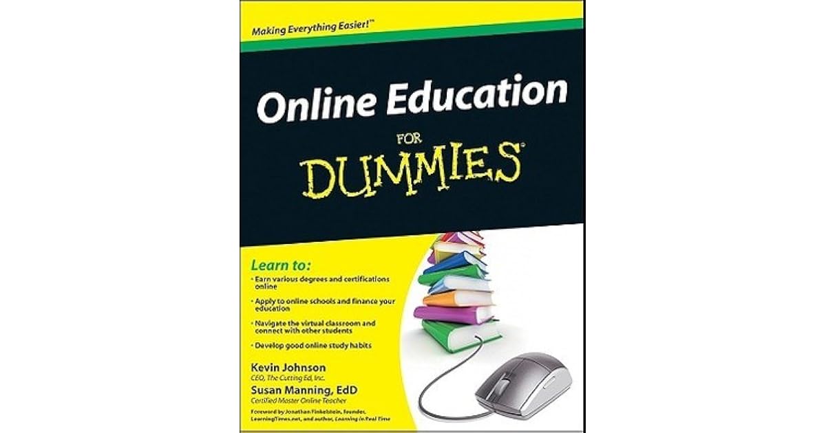 Online Education for Dummies by Kevin Johnson
