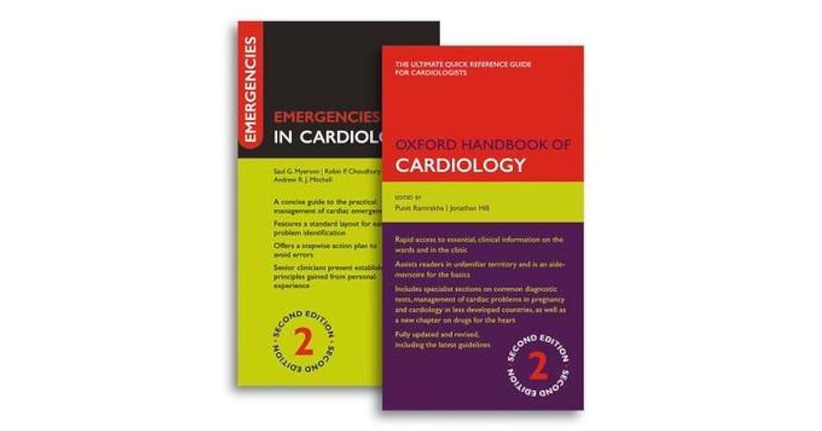 Oxford Handbook of Cardiology and Emergencies in Cardiology Pack by ...