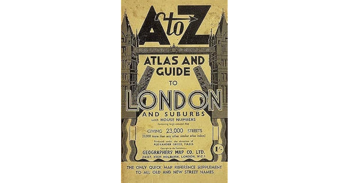 London Street Atlas by Geographers' A-Z Map Company