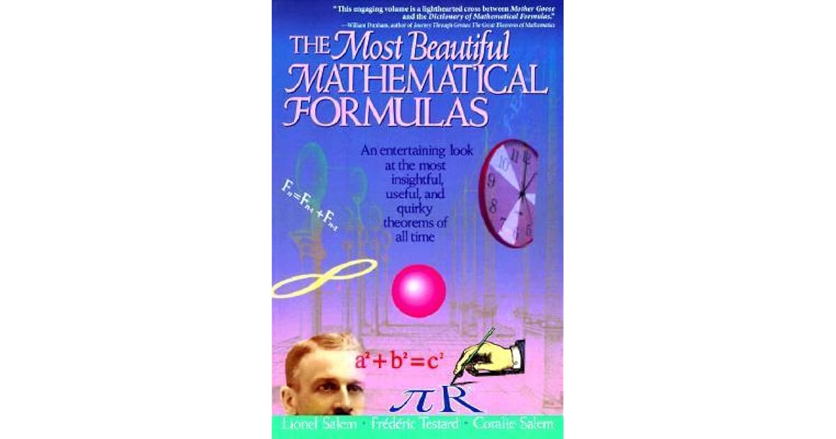 The Most Beautiful Mathematical Formulas by Lionel Salem