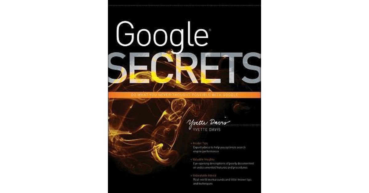 Google Secrets by Yvette Davis
