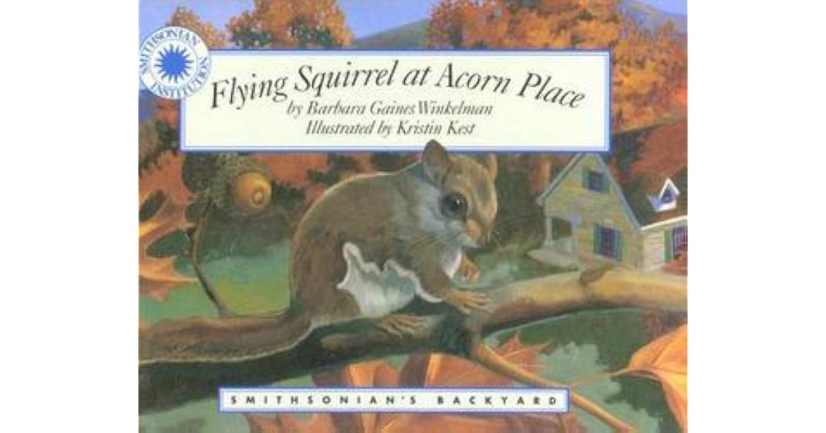 Flying Squirrel at Acorn Place by Barbara Gaines Winkelman
