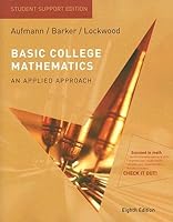 Basic College Mathematics: An Applied Approach by Richard N. Aufmann