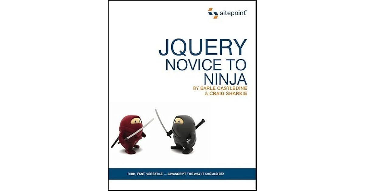 jQuery: Novice to Ninja by Earle Castledine