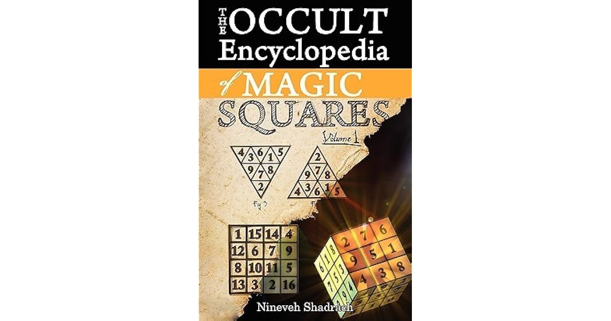 Occult Encyclopedia Of Magic Squares: Planetary Angels And Spirits Of ...