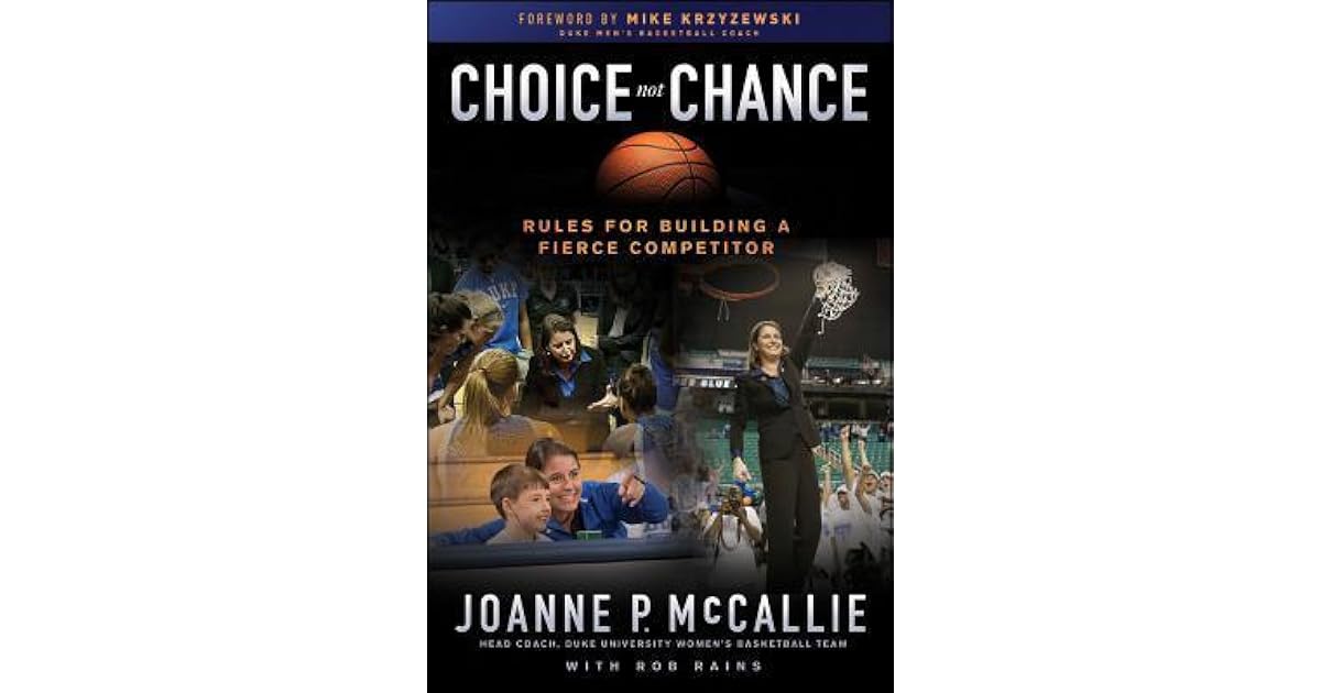 Choice Not Chance by Joanne McCallie