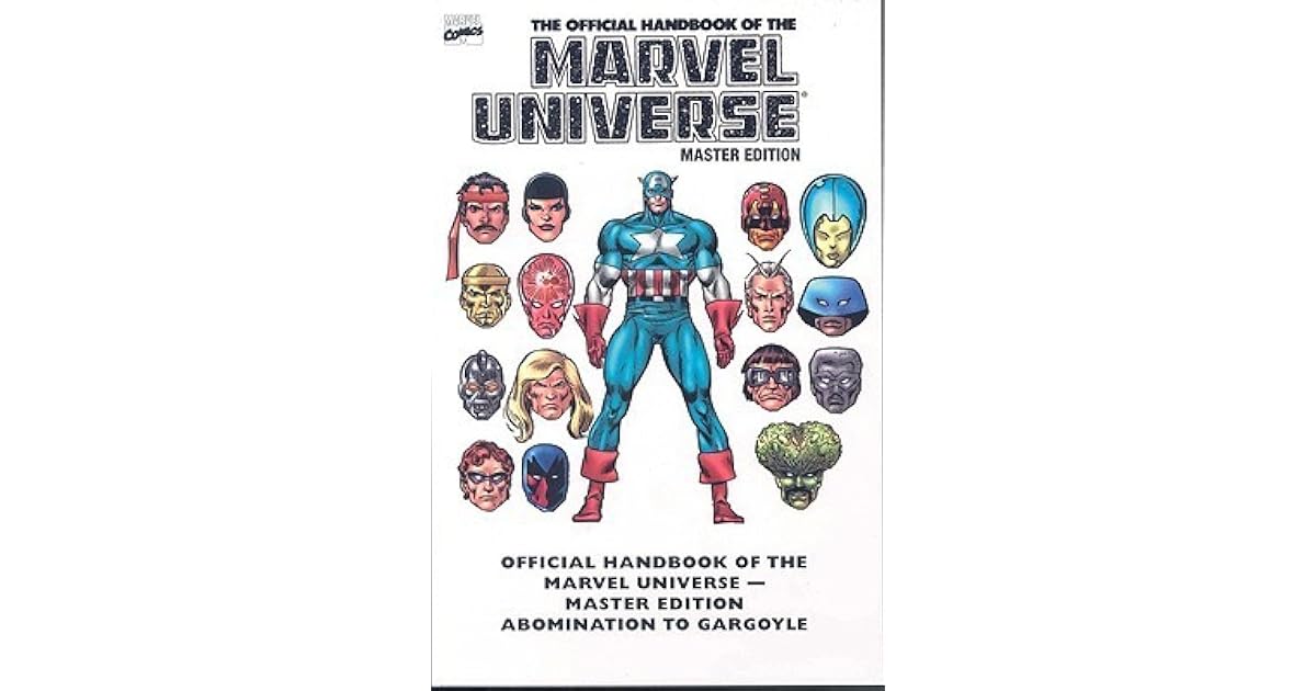 Essential Official Handbook of the Marvel Universe - Master Edition ...
