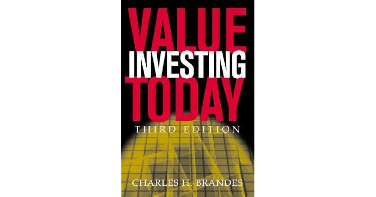 Value Investing Today by Charles H. Brandes