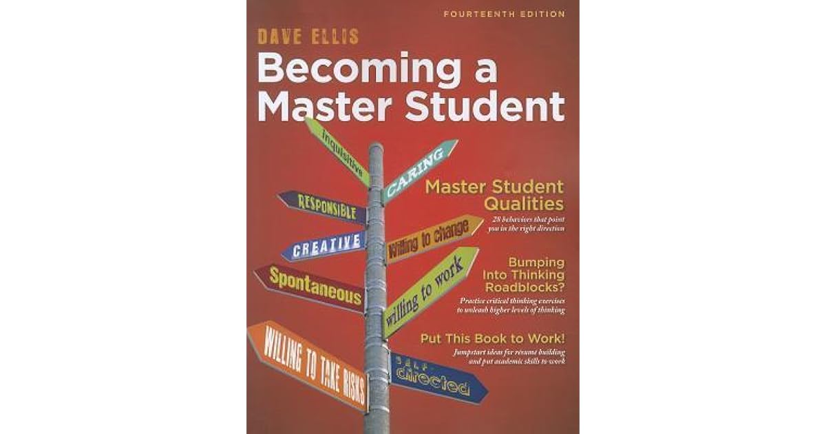 Becoming a Master Student by Dave Ellis