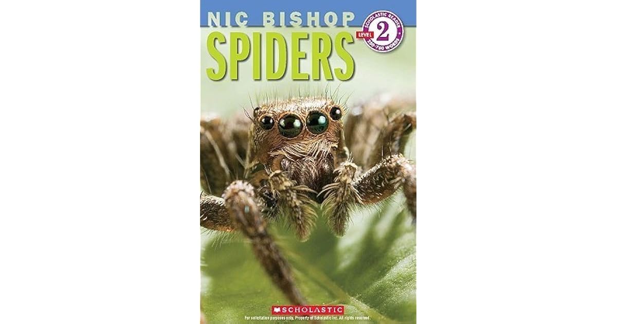 Spiders (Scholastic Reader, Level 2: Nic Bishop #2) by Nic Bishop