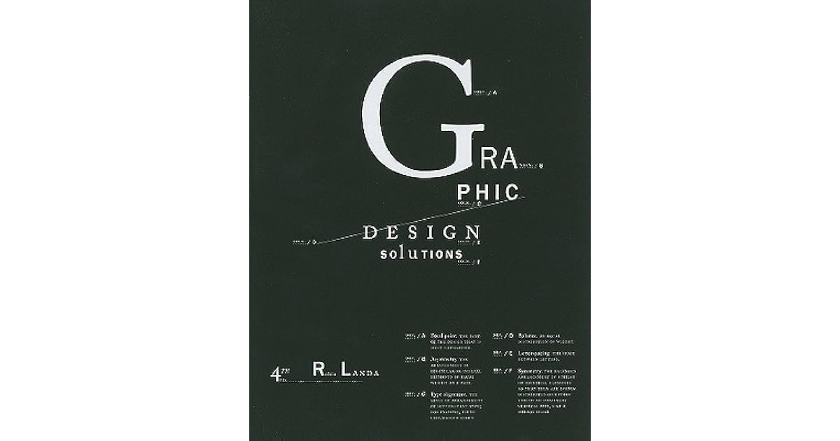 Graphic Design Solutions by Robin Landa