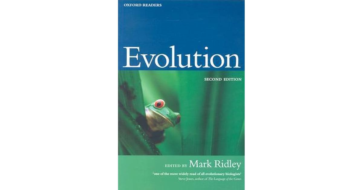 Evolution by Mark Ridley