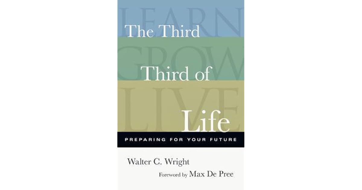 The Third Third of Life: Preparing for Your Future by Walter C. Wright