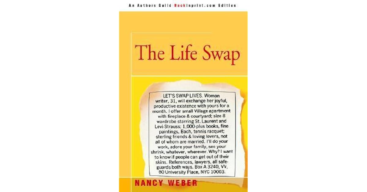 The Life Swap by Nancy Weber