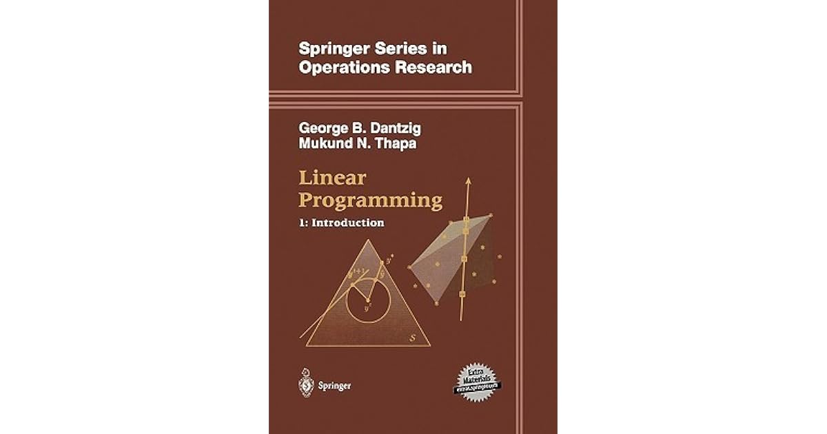 Linear Programming 1: Introduction by George B. Dantzig