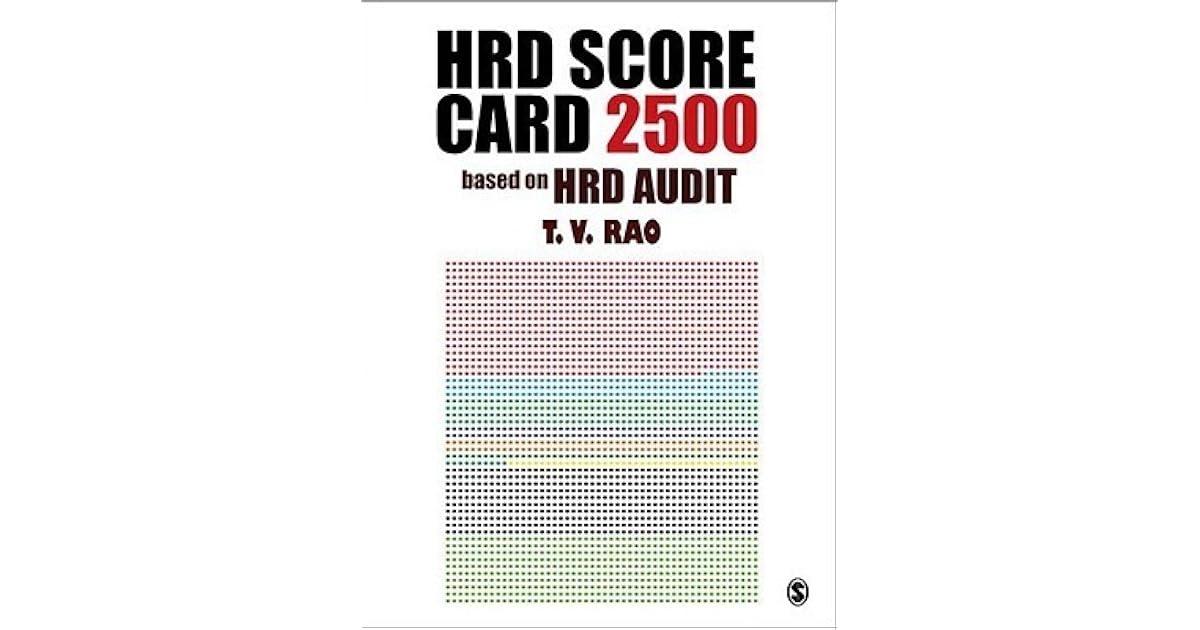 HRD Score Card 2500: Based on HRD Audit by T.V. Rao
