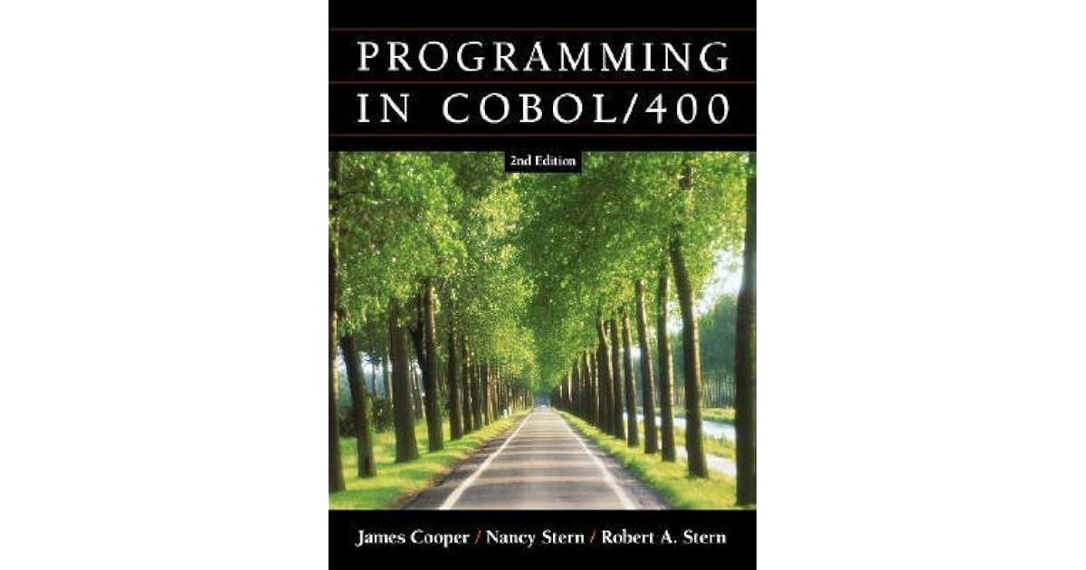 Programming In Cobol/400 by James Cooper