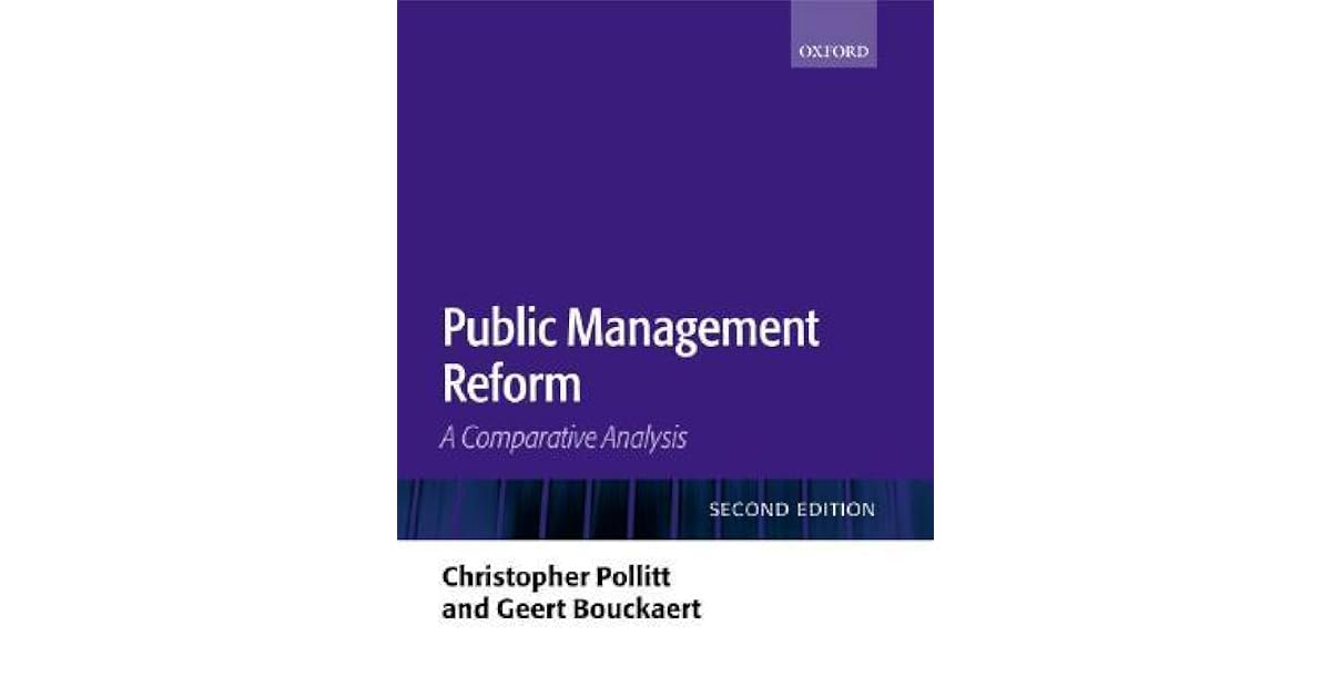 Public Management Reform: A Comparative Analysis by Christopher Pollitt
