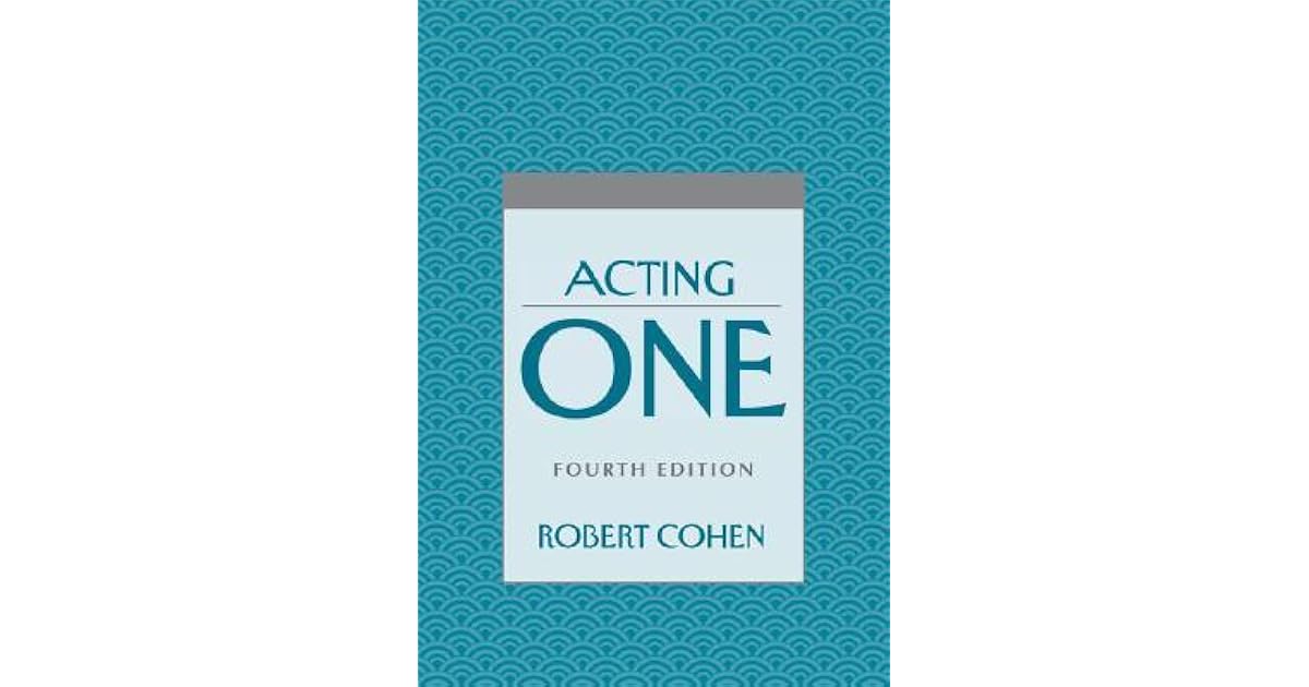 Acting One by Robert Cohen