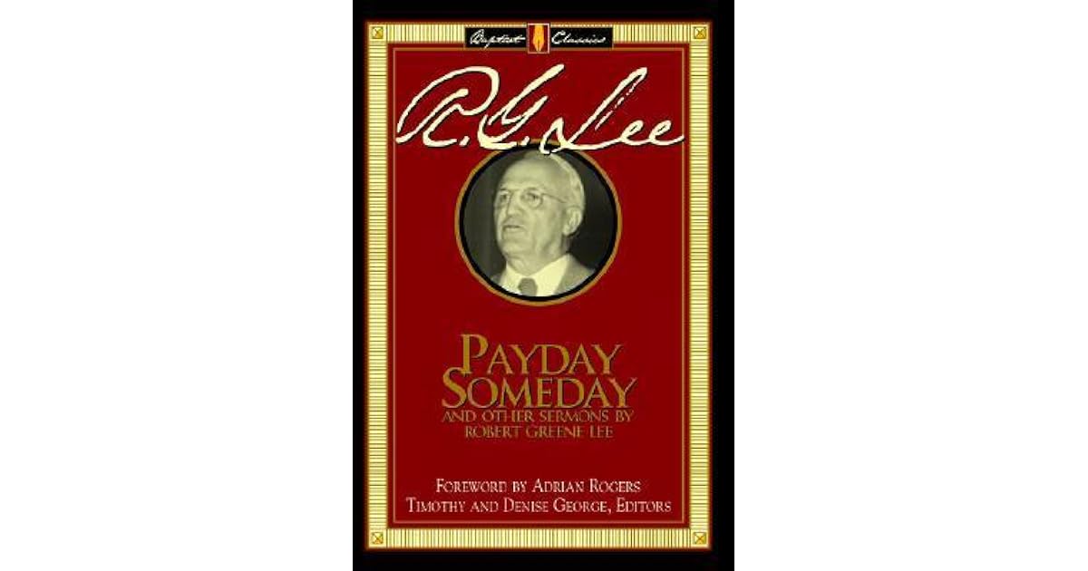 Payday Someday by Robert Greene Lee