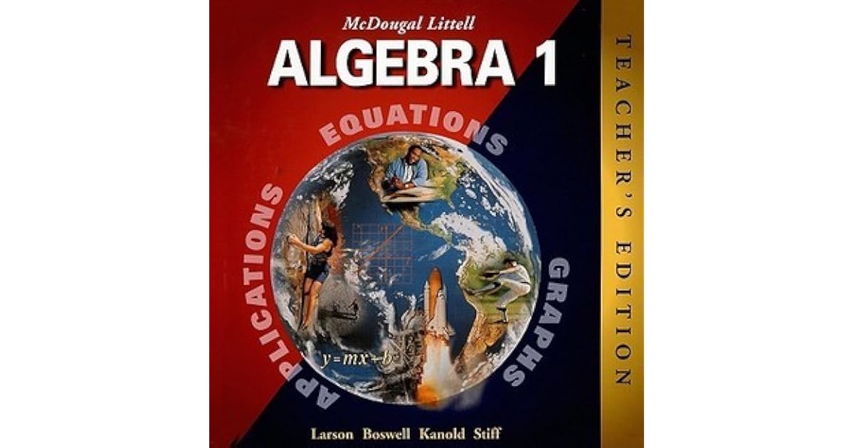 Algebra 1 by Ron Larson