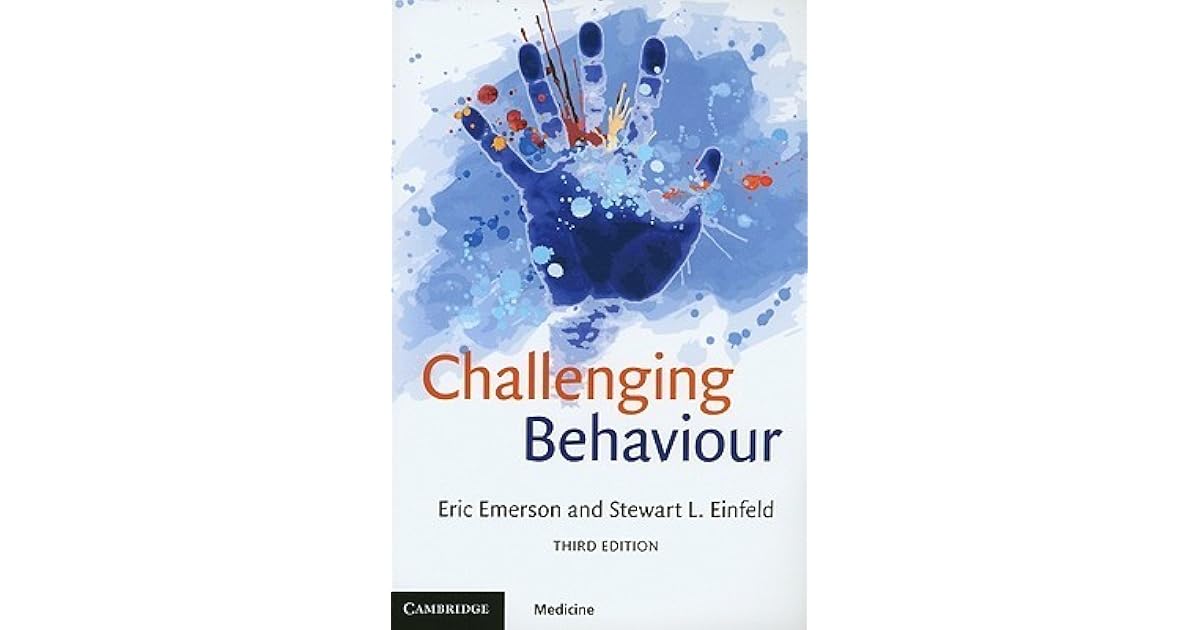Challenging Behaviour by Eric Emerson