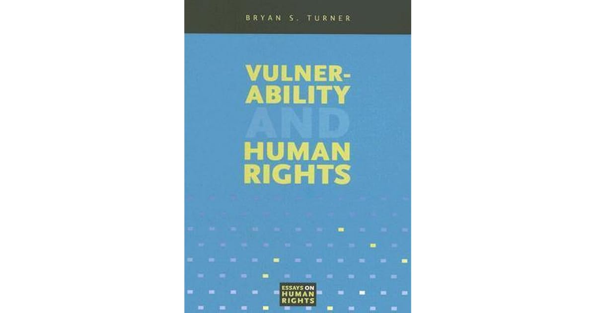 Vulnerability and Human Rights by Bryan S. Turner