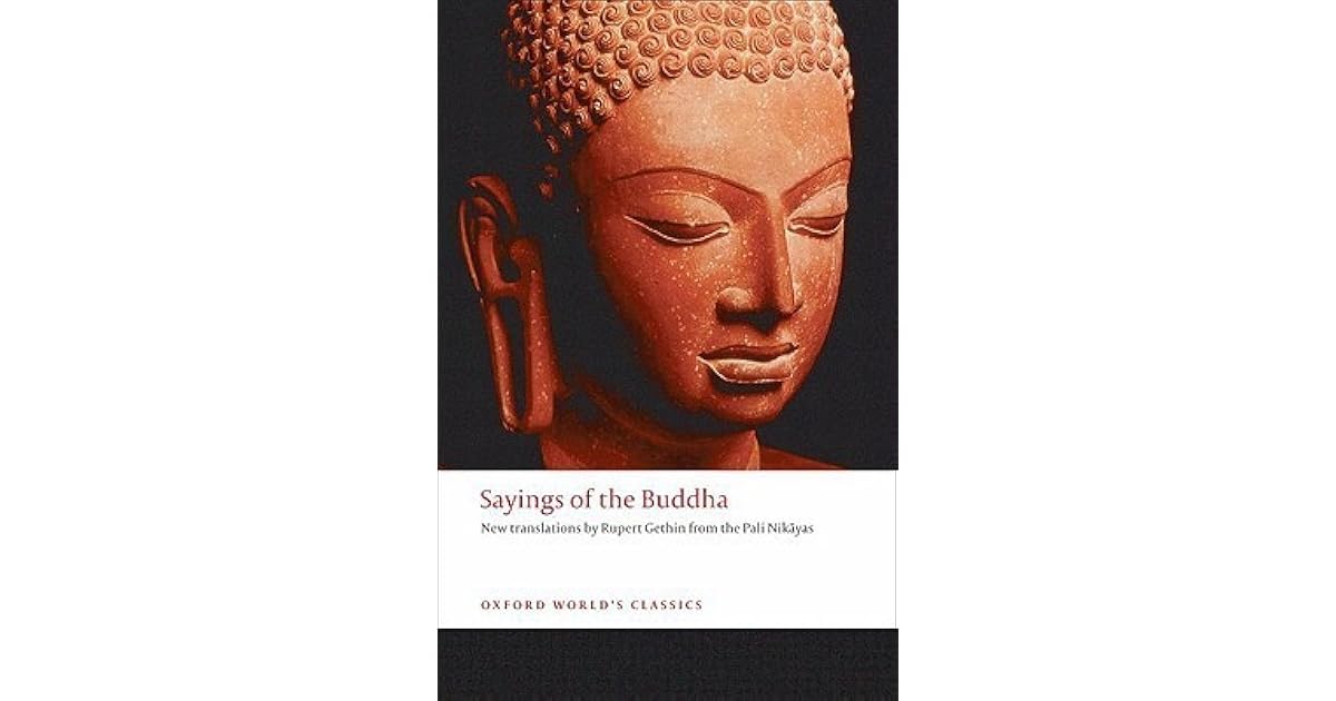 Sayings of the Buddha by Rupert Gethin