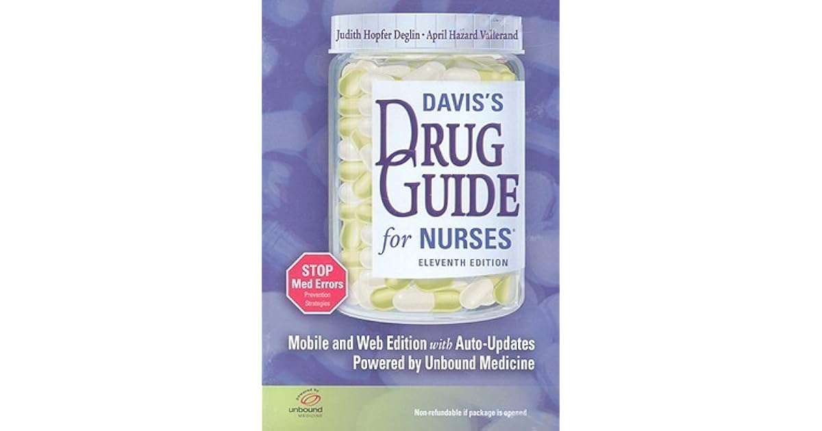 Davis's Drug Guide for Nurses by F.A. Davis Company