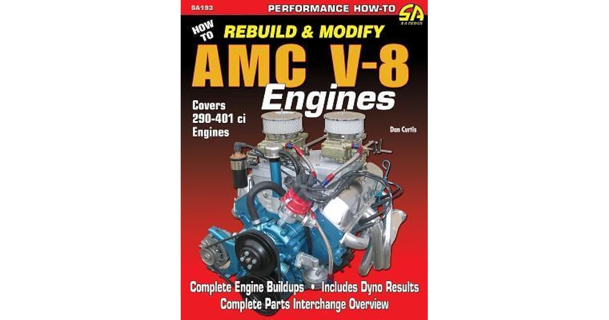 How to Rebuild and Modify AMC V-8 Engines by Dan Curtis